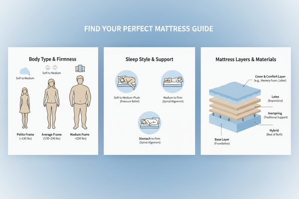 How to Choose the Right Mattress | Yinahla Sleep Guide